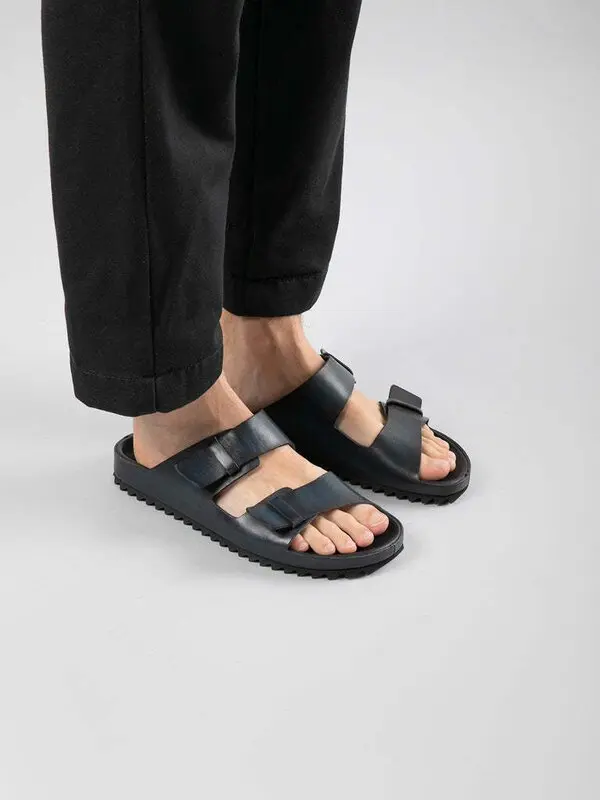 Officine Creative Double Strap Flat Sandals