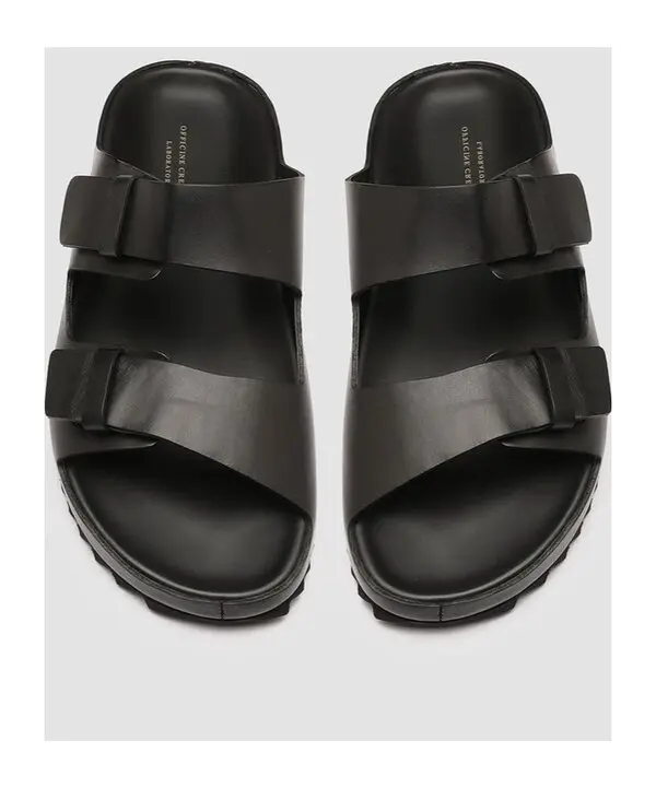 Officine Creative Double Strap Flat Sandals