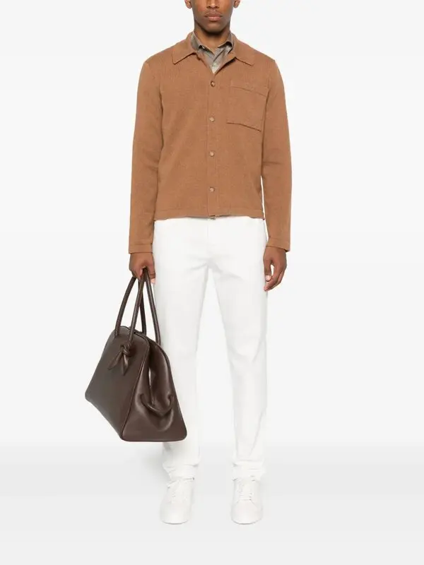 A.p.c. Buttoned Patch-pocket Cardigan