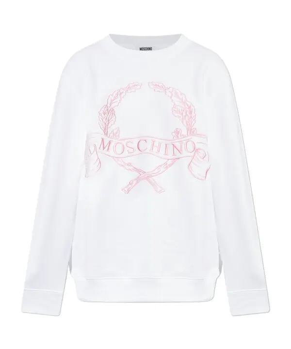 Moschino Embroidered Crewneck Sweatshirt