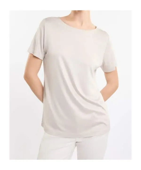 FAY Classic Fit Casual Top - White