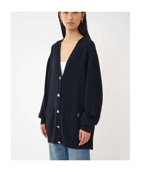 Chloé V-neck Knitted Cardigan