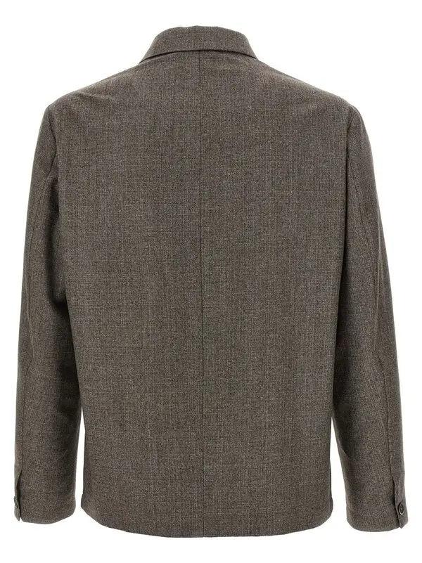Barena Venezia Visal Buttoned Overshirt - Green