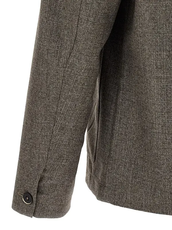 Barena Venezia Visal Buttoned Overshirt - Green