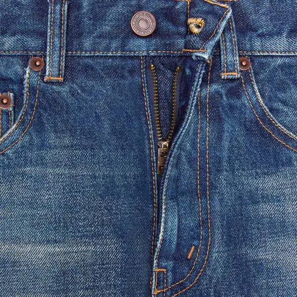 Celine Bootcut Jeans In Dark Union Wash Denim