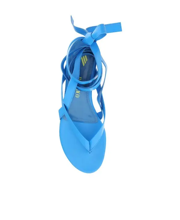Attico The Lace-up Flat Sandals