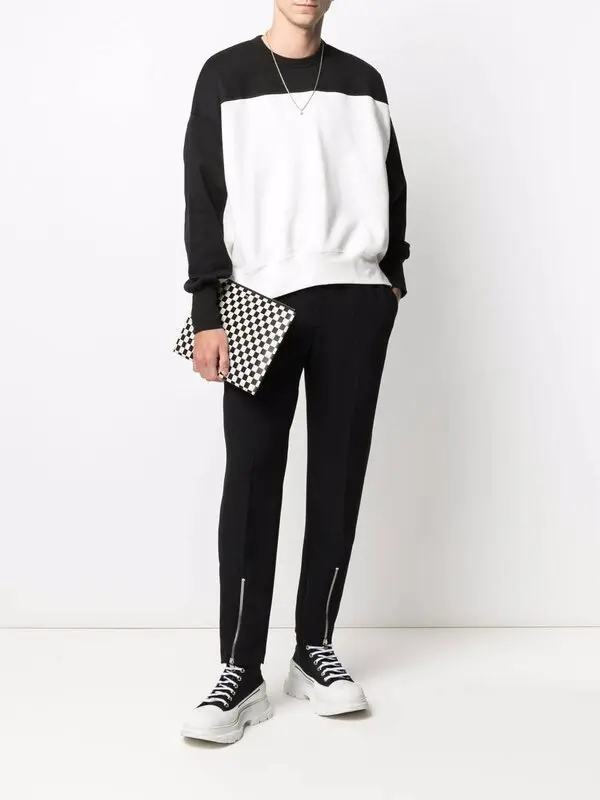 Alexander McQueen Zip-detail Relaxed Trousers