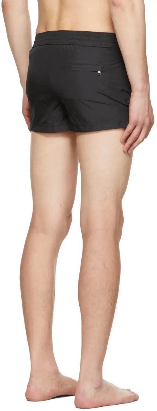 Dolce & Gabbana Logo Swim Shorts - Black