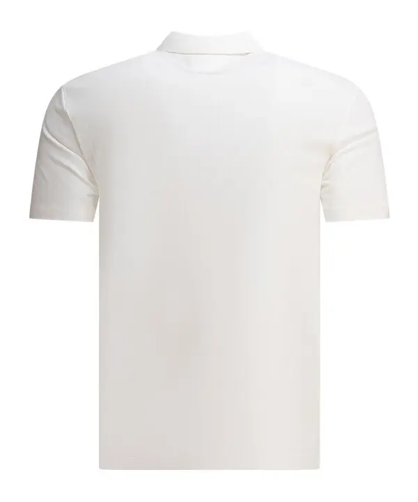 C.P. COMPANY Short-sleeved Logo Patch Polo Shirt