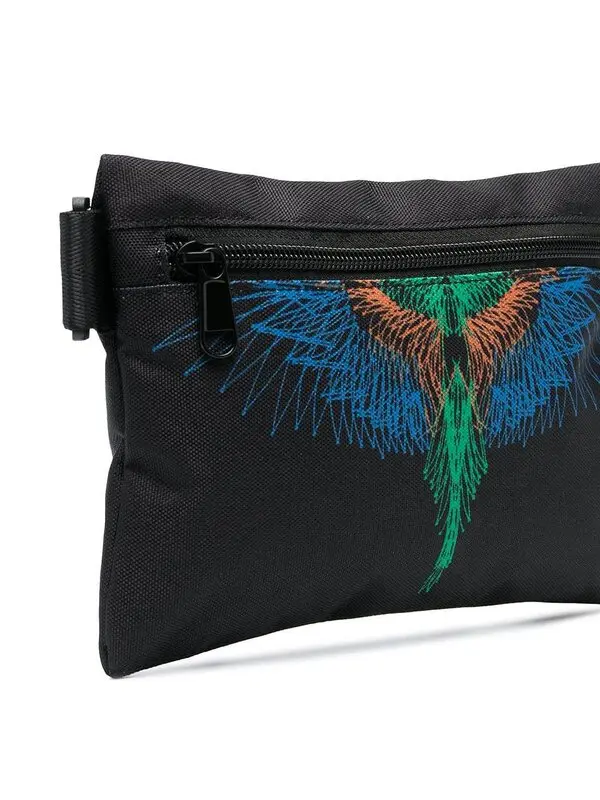 MARCELO BURLON COUNTY OF MILAN Wings Printed Waist Bag