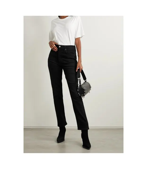 AGOLDE High Waist Denim Trousers