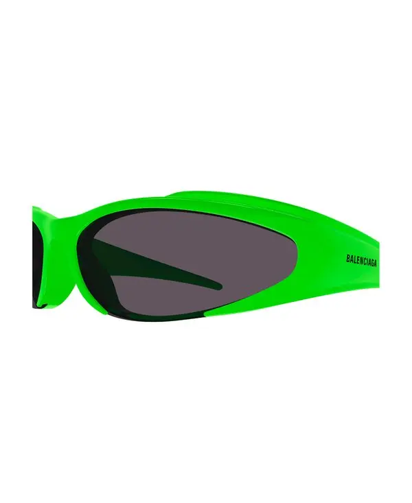 Balenciaga Geometric Frame Sunglasses