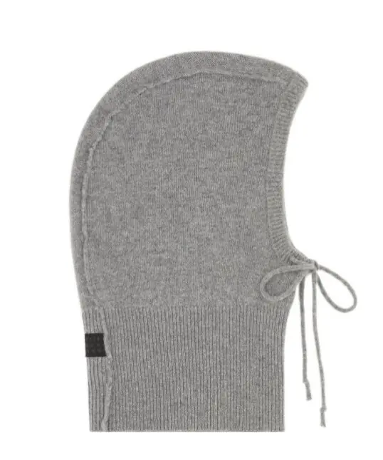 MAISON MARGIELA Polyamide Knit Hood - Grey