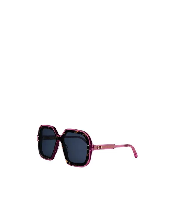 Dior Full-frame Sunglasses With Branded Logo - Blue