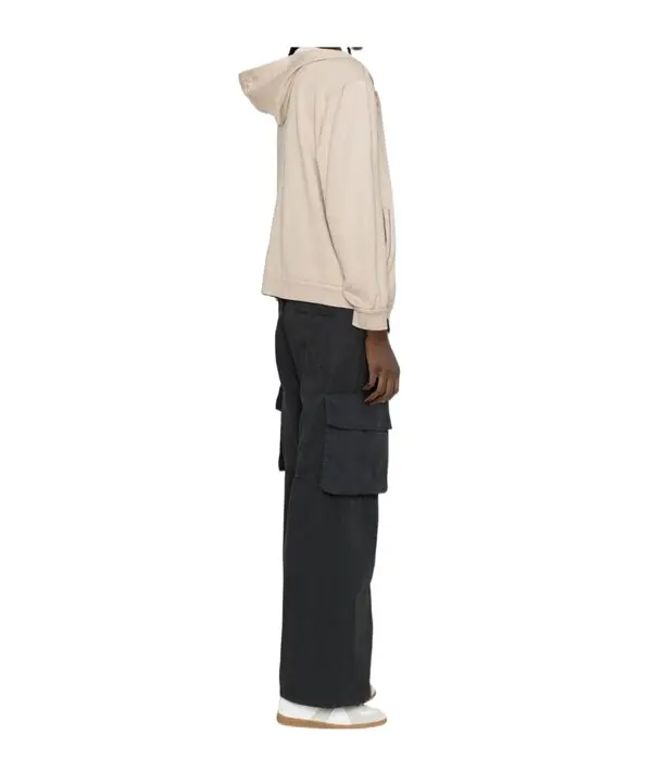 Brunello Cucinelli Monile Zipped Hoodie - Beige