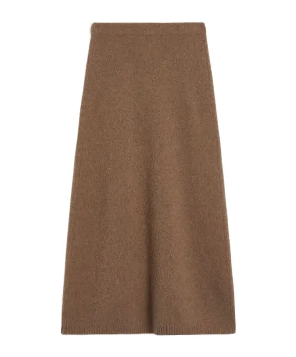 Max Mara Stretch Cashmere Yarn Skirt
