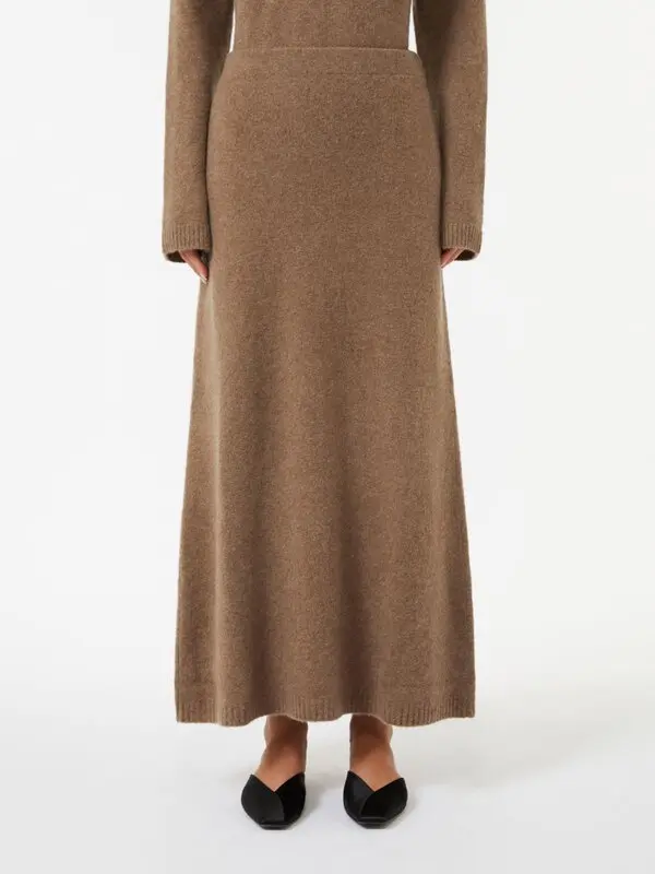 Max Mara Stretch Cashmere Yarn Skirt