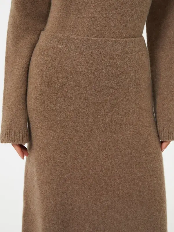 Max Mara Stretch Cashmere Yarn Skirt