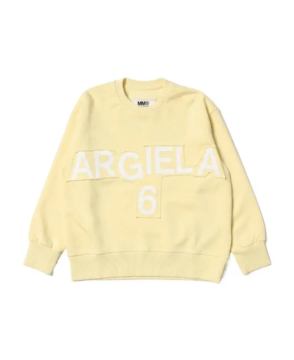 MAISON MARGIELA Logo Print Crewneck Sweater
