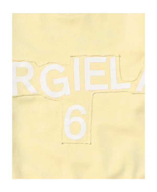 MAISON MARGIELA Logo Print Crewneck Sweater