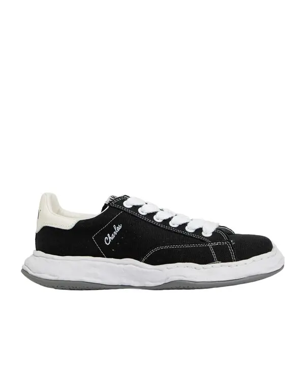 Mihara Yasuhiro Charles Canvas Sneakers - Black