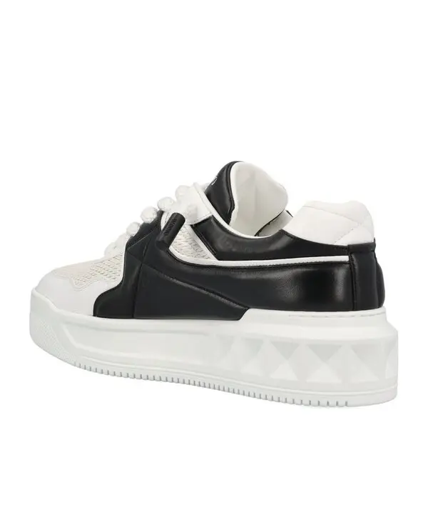 Valentino Garavani One Stud Xl Lace-up Sneakers - White