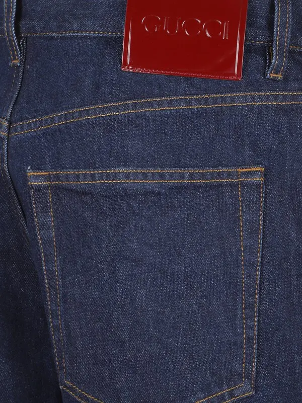 Gucci Logo Jeans - Black