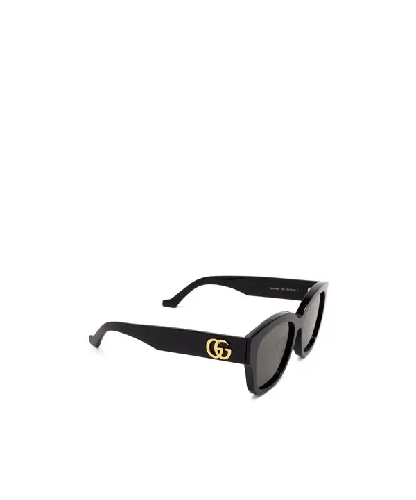 Gucci Round Frame Sunglasses - Black