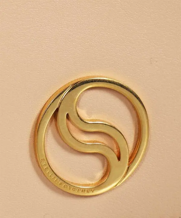 Stella McCartney Logo Card Bag - Nude