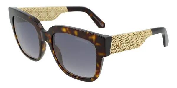 Dior Tortoiseshell Logo Cat Eye Sunglasses