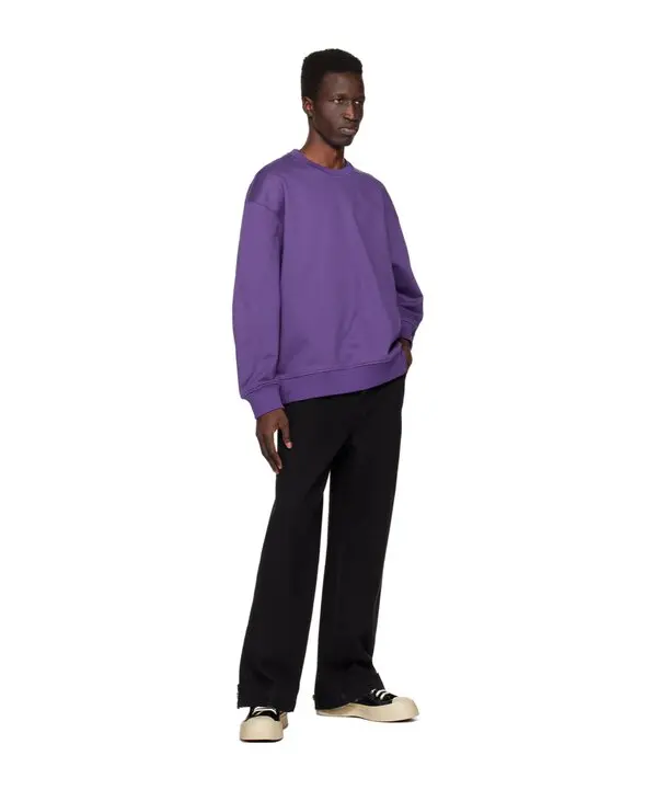 WOOYOUNGMI Round Neck Long Sleeve Sweater