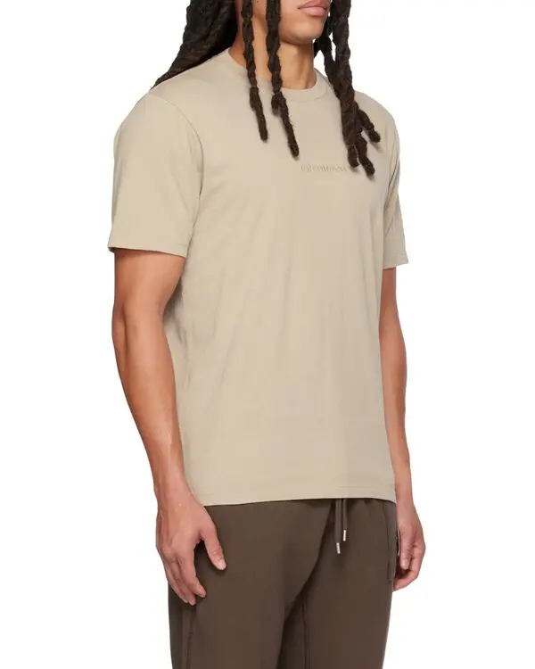 C.P. COMPANY Embroidered-logo T-shirt