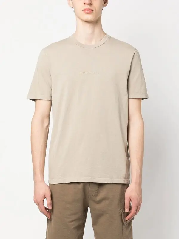 C.P. COMPANY Embroidered-logo T-shirt