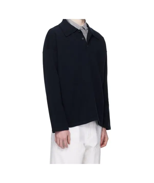 A.p.c. Long-sleeves Wool Polo Shirt