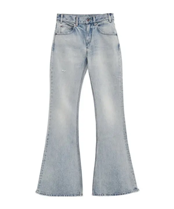 Celine Low-rise Flared Denim Pants