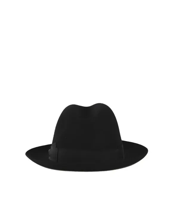 Borsalino Wide Brim Fedora - Black