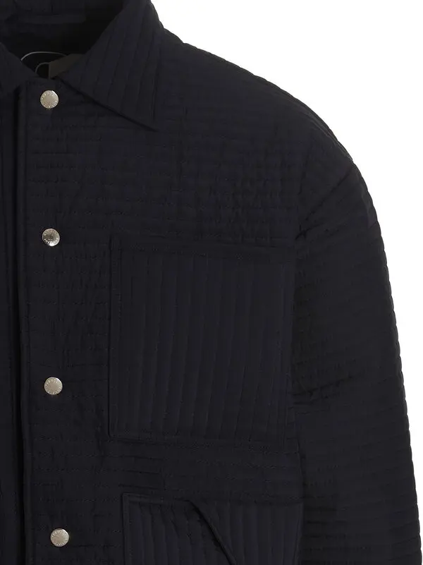 Khrisjoy Logo-patch Bomber Jacket - Black