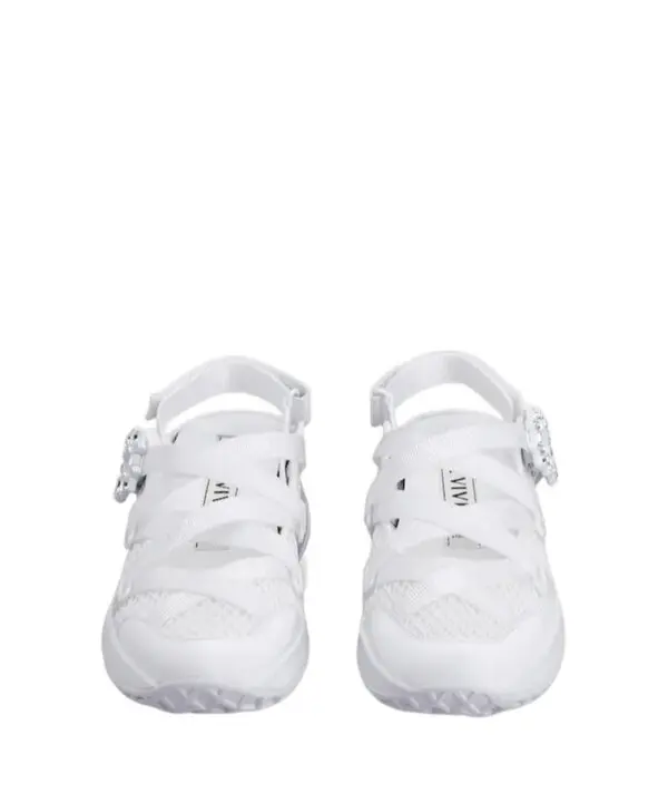 ROGER VIVIER Viv' Run Ballerinas With Crystal Buckle