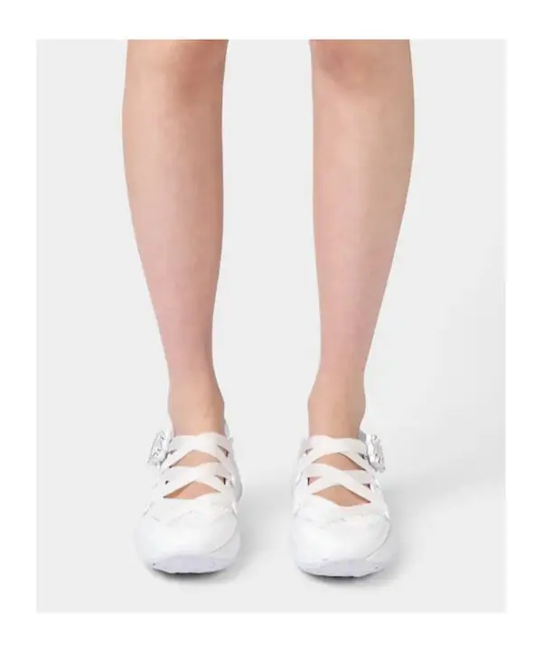 ROGER VIVIER Viv' Run Ballerinas With Crystal Buckle