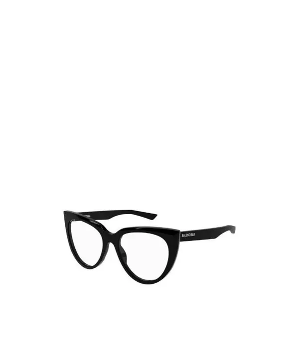 Balenciaga Cat-eye Frame Glasses - Black