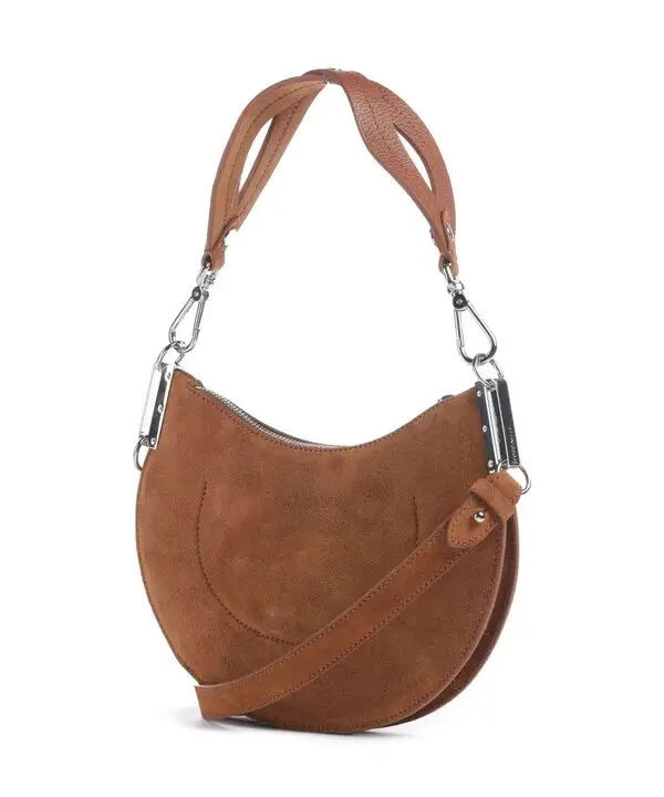 COCCINELLE Sunup Suede Shoulder Bag - Brown