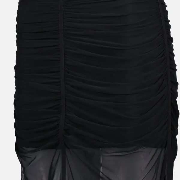 DIESEL® Gathered Midi Skirt