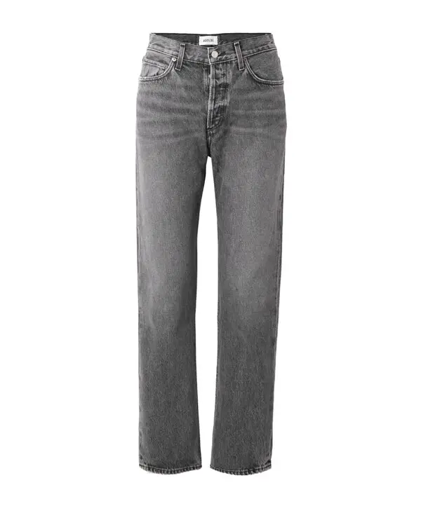 AGOLDE Belt Loop Straight Cut Jeans