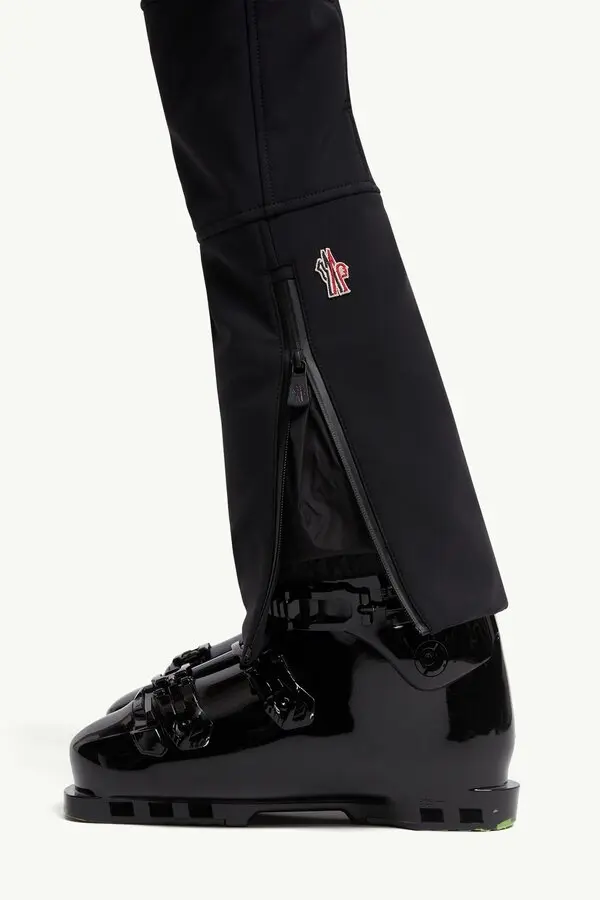 Moncler Panelled Ski Trousers - Black