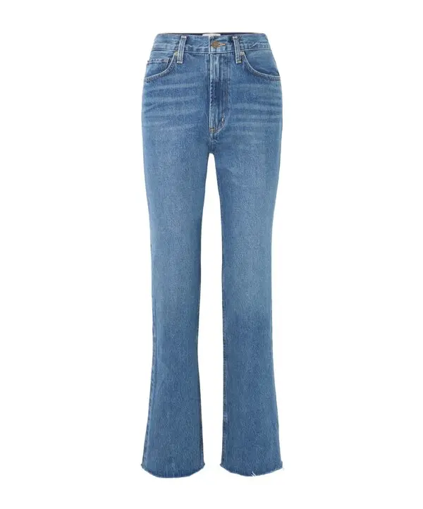 AGOLDE High-waisted Bootcut Denim Trousers