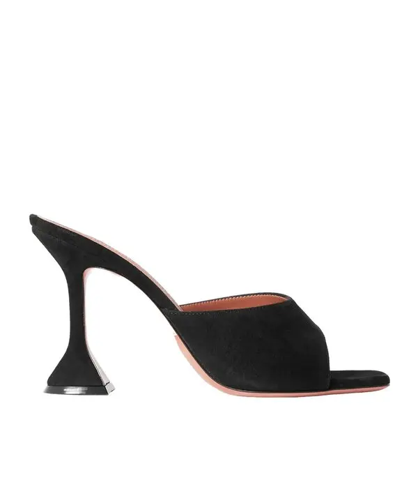 Amina Muaddi Lupita High-heeled Sandals - Black