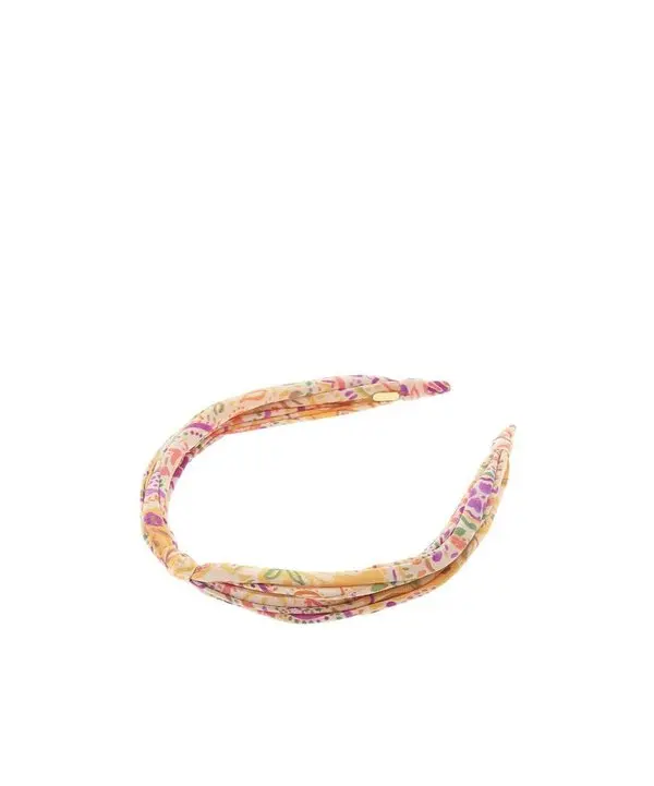 Etro Patterned Fabric Hair Band - Yellow