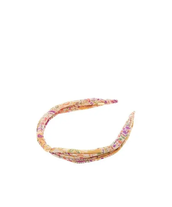 Etro Patterned Fabric Hair Band - Yellow