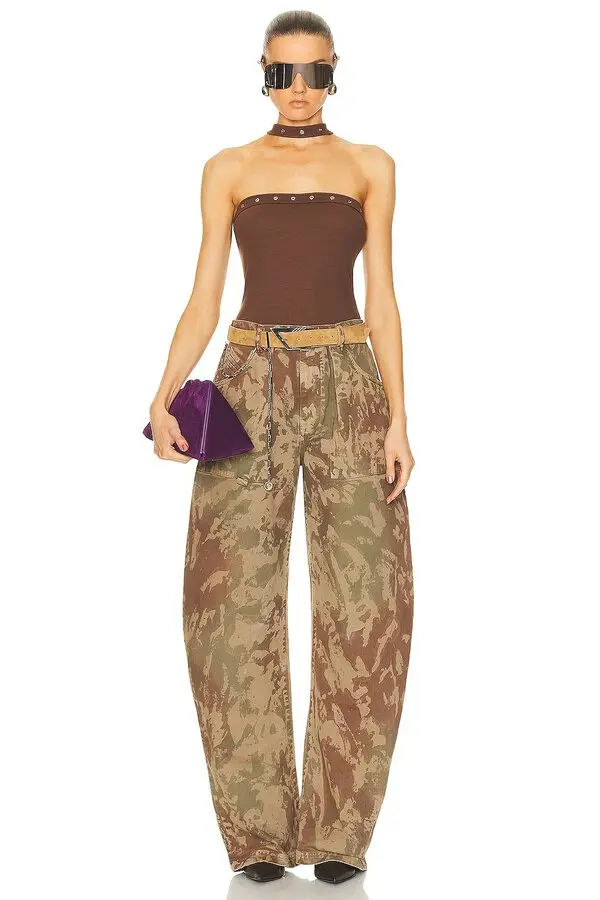 Attico Ribbed Cutout Vest