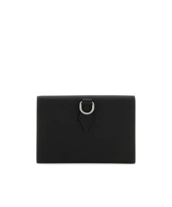 Montblanc Logo Plaque Foldover Top Wallet